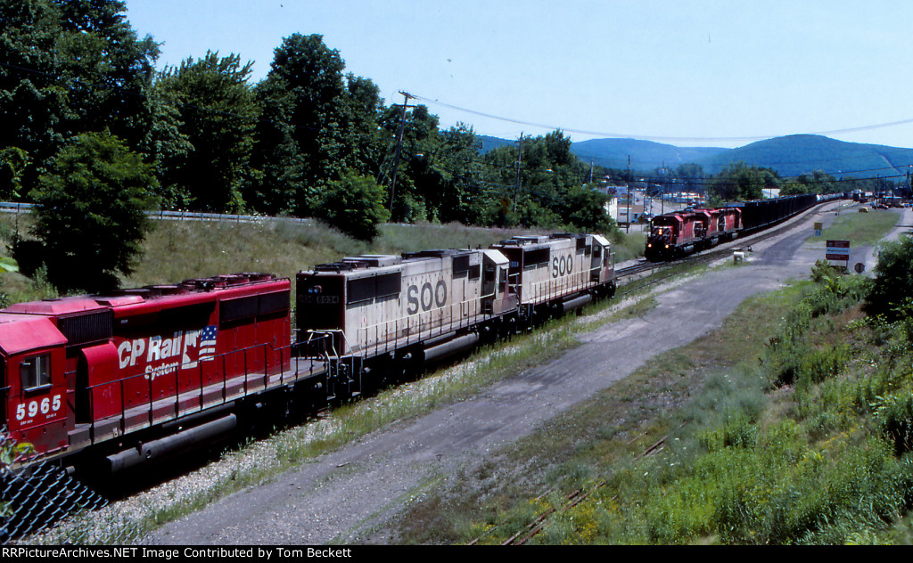 Meet at the north end crossovers